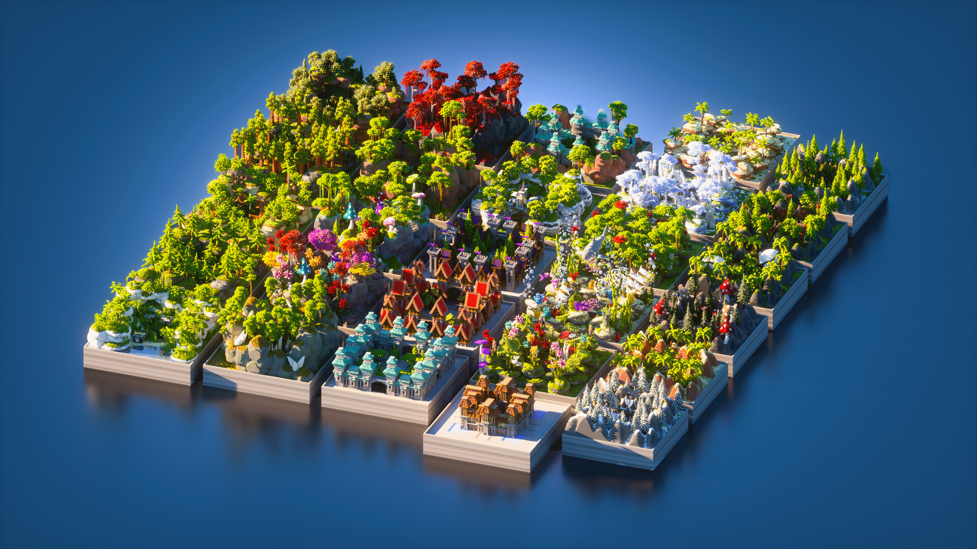 27 prison mines Minecraft Map