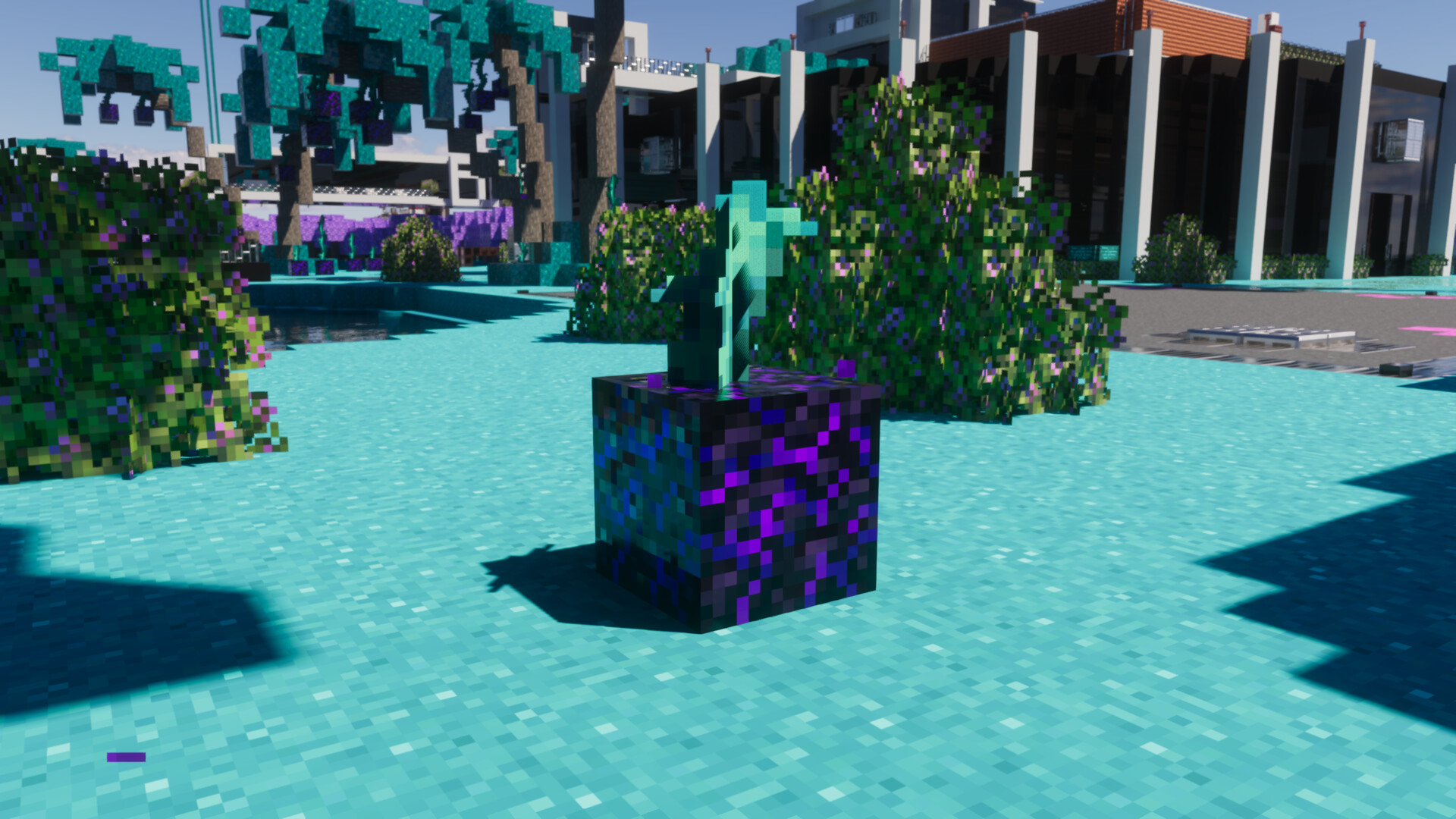 Creative Spawn - Blue Lagoon Minecraft Map