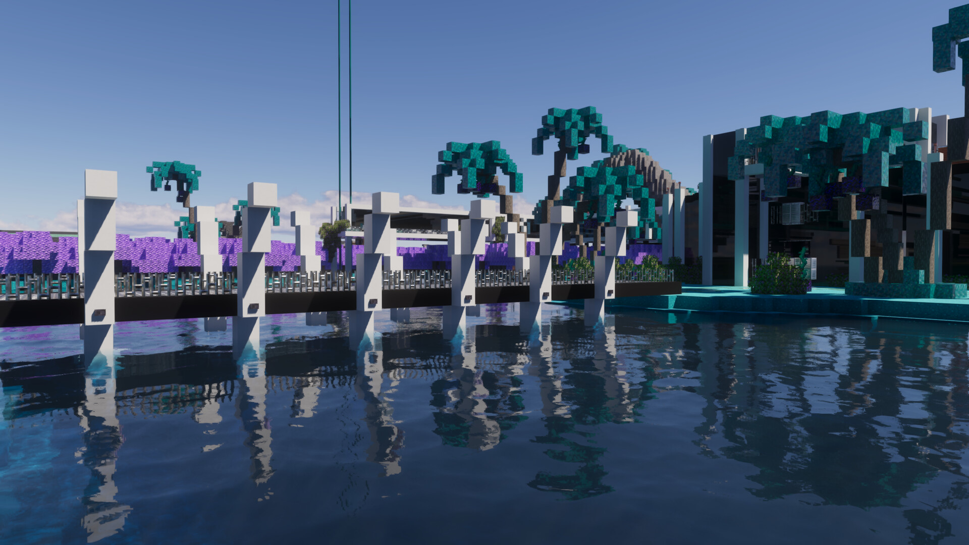 Creative Spawn - Blue Lagoon Minecraft Map