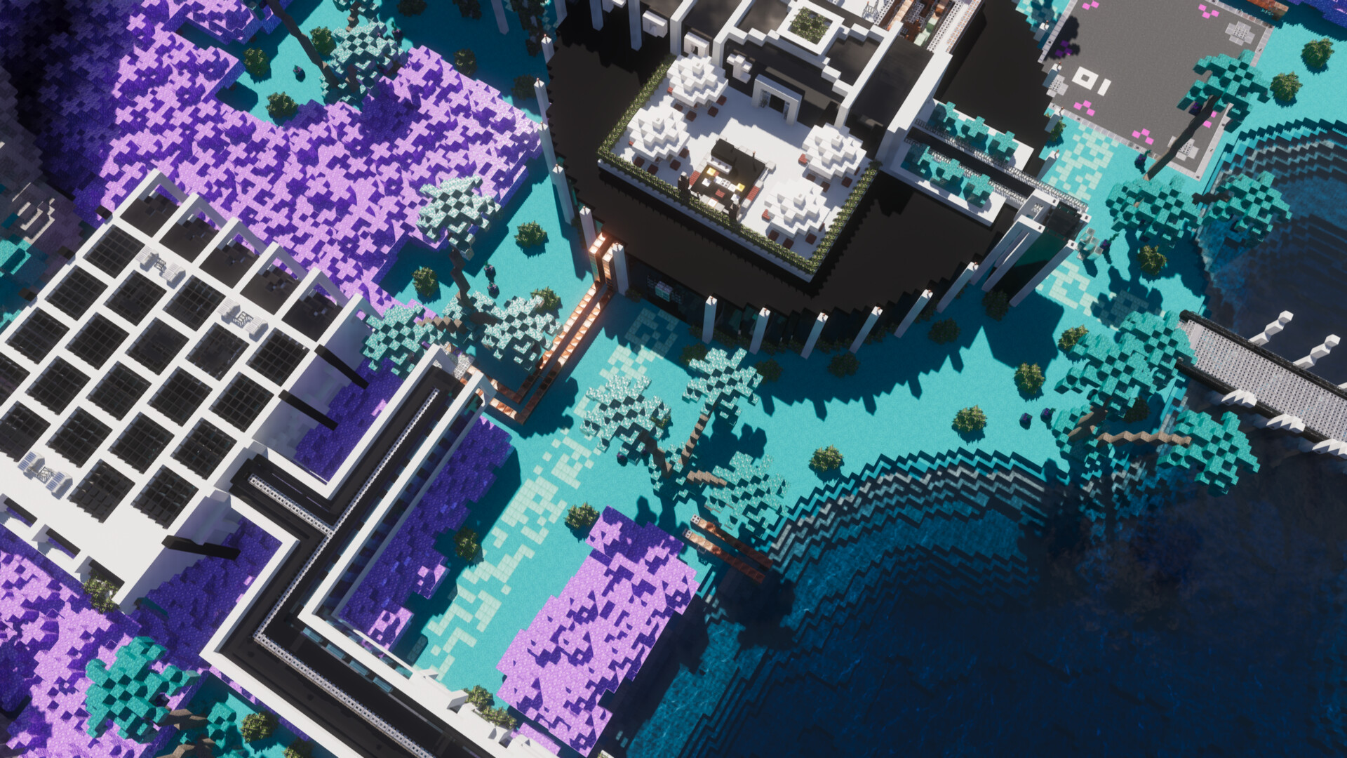 Creative Spawn - Blue Lagoon Minecraft Map