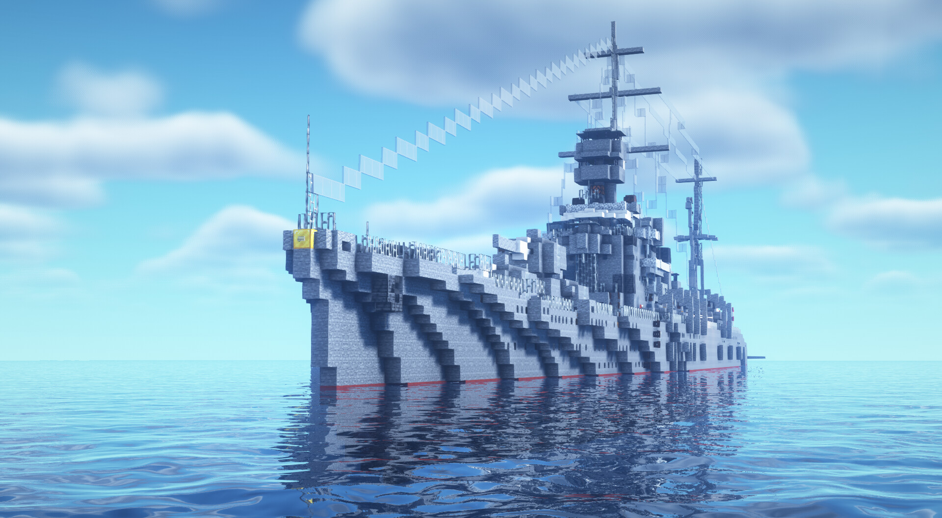 Furutaka-class cruiser 古鷹 (1926) Minecraft Map