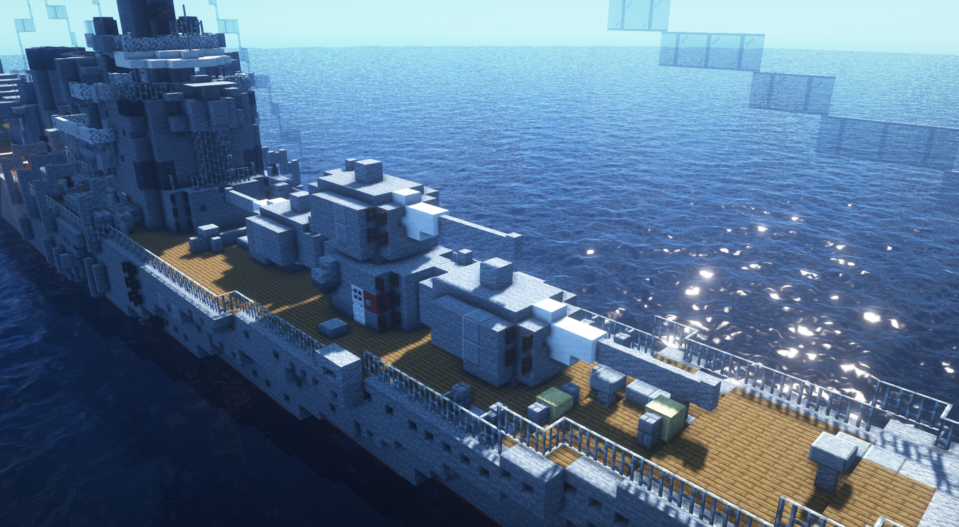 Furutaka-class cruiser 古鷹 (1926) Minecraft Map