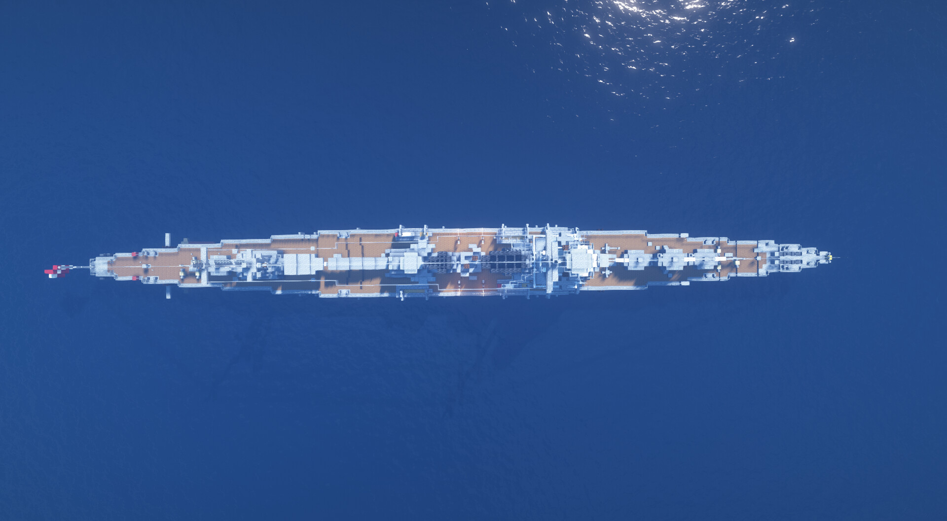Furutaka-class cruiser 古鷹 (1926) Minecraft Map
