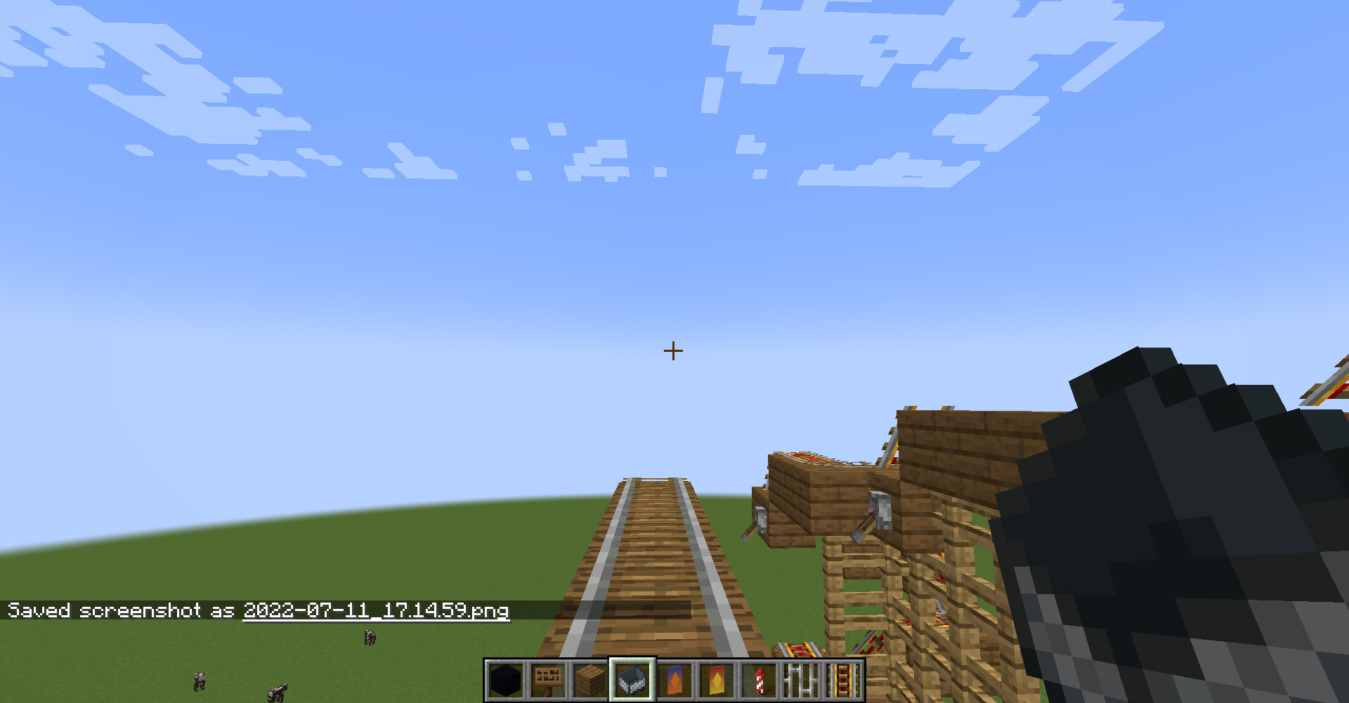 Wooden (WORKING) Rollercoaster with Entrance | Includes Loop-de-loop ...