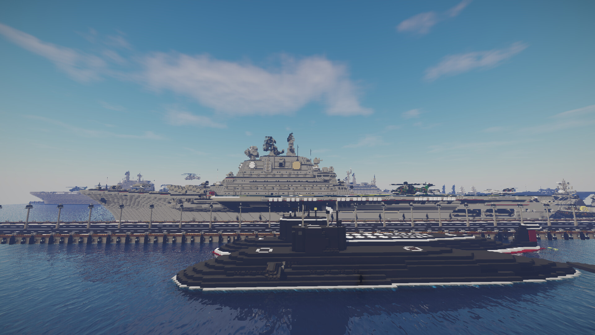 Soviet Navy Aircraft Cruiser - Kiev.2022(remake) + New ship Crimea ...