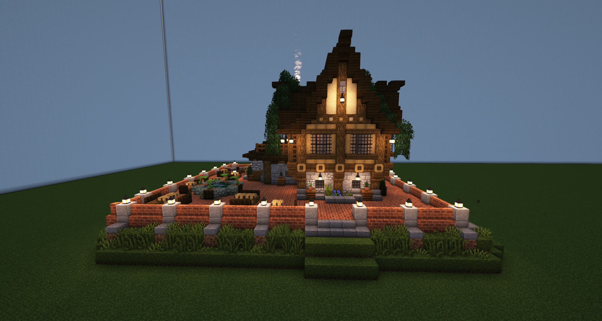 Medieval Tavern or Alternate building [Schematic] Minecraft Map