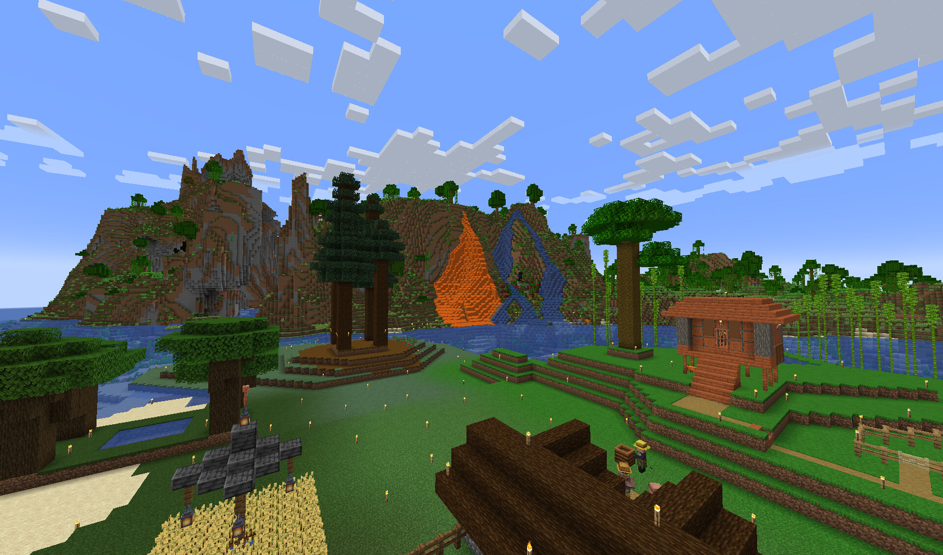 Ocean Village Base Minecraft Map