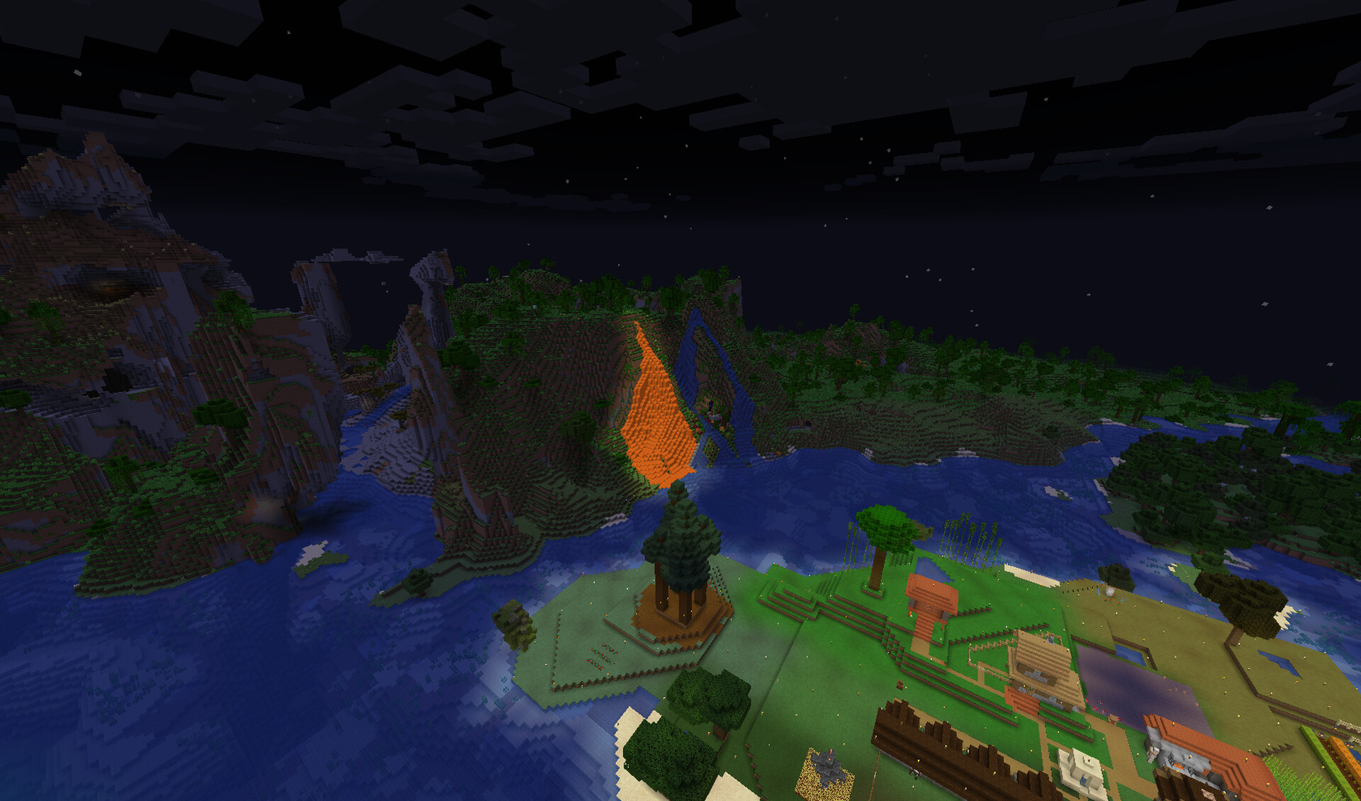 Ocean Village Base Minecraft Map