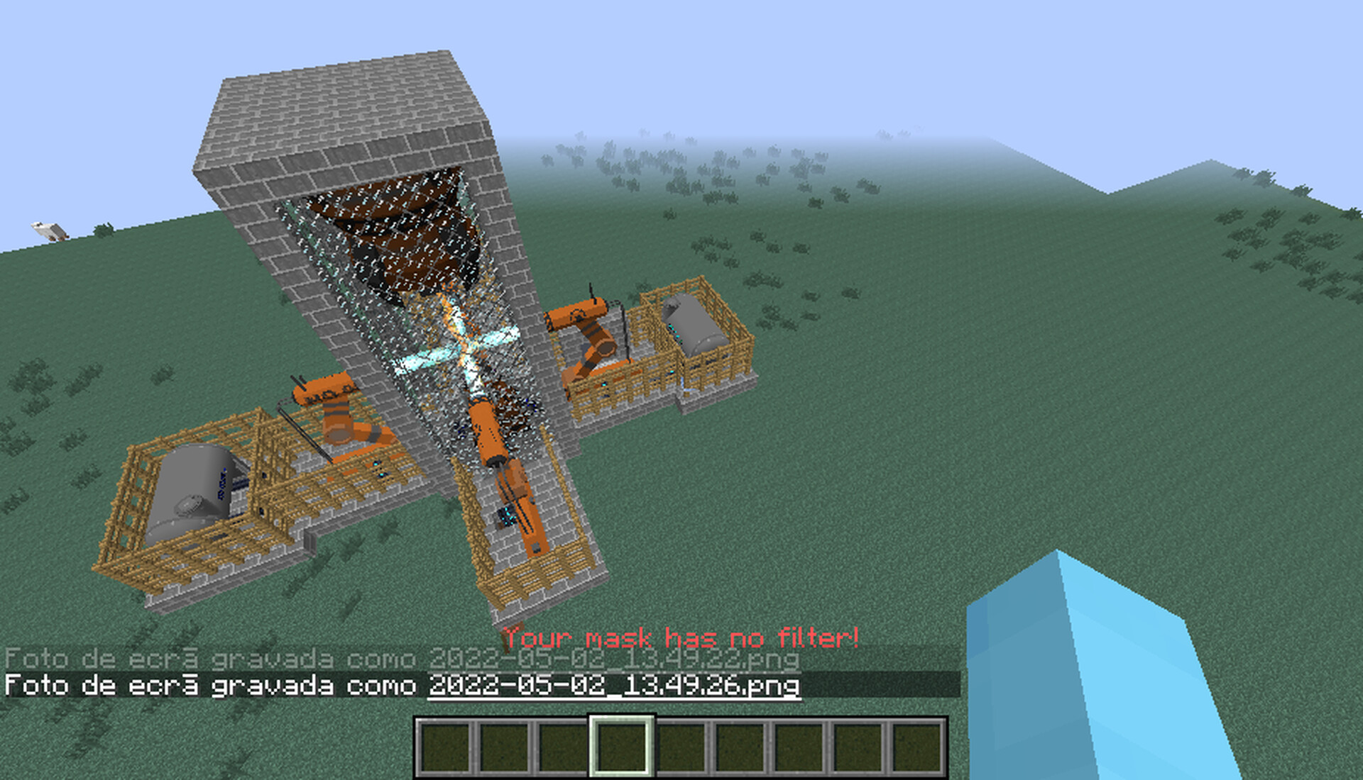 ams reactor hbm Minecraft Map