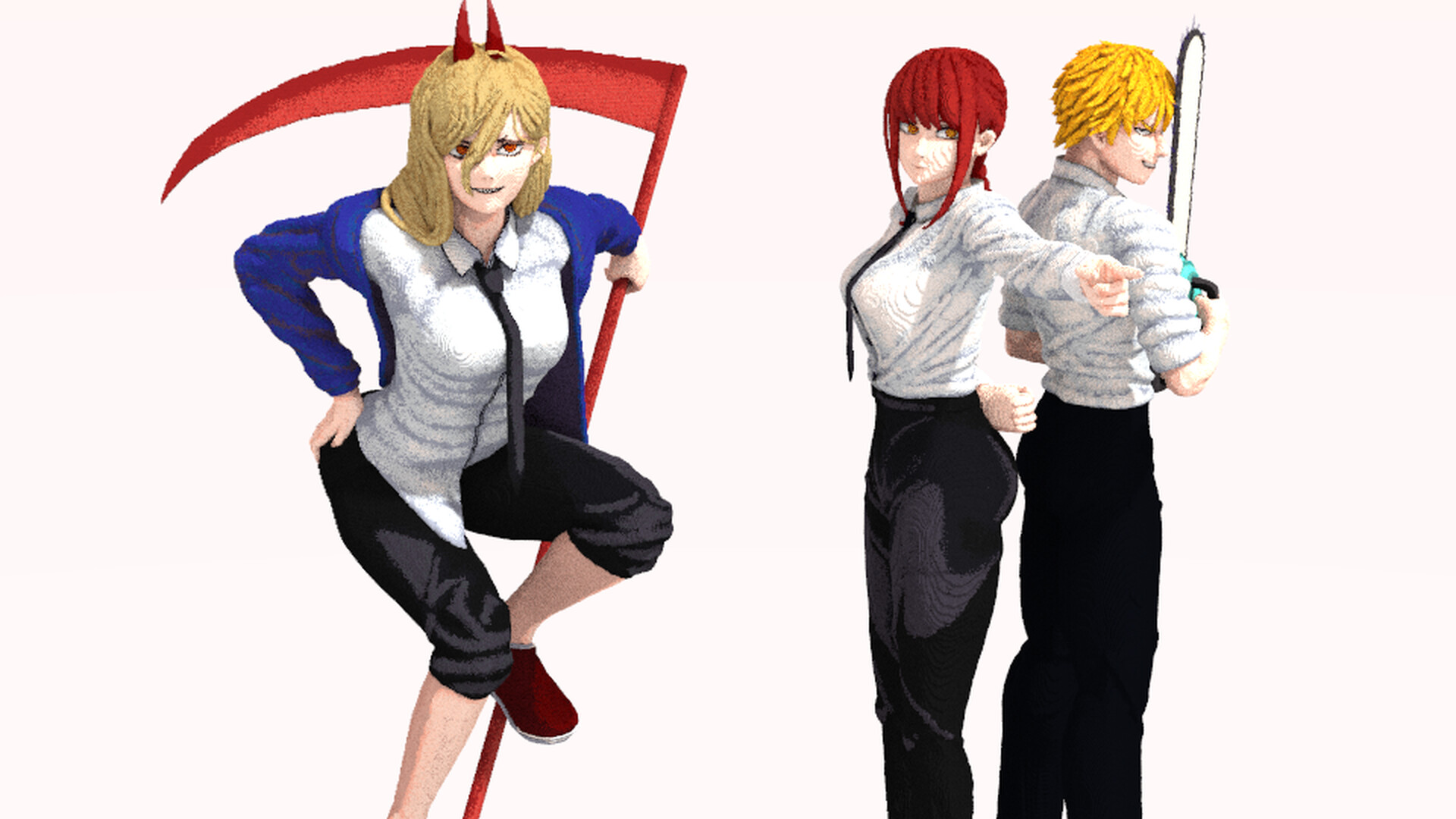 Chainsaw Man - Makima and Denji Minecraft Map