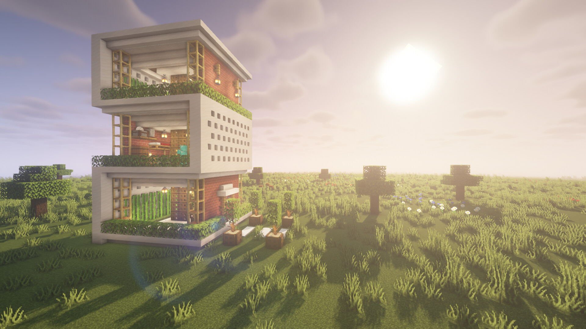 Minecraft Small Modern Mansion Minecraft Map