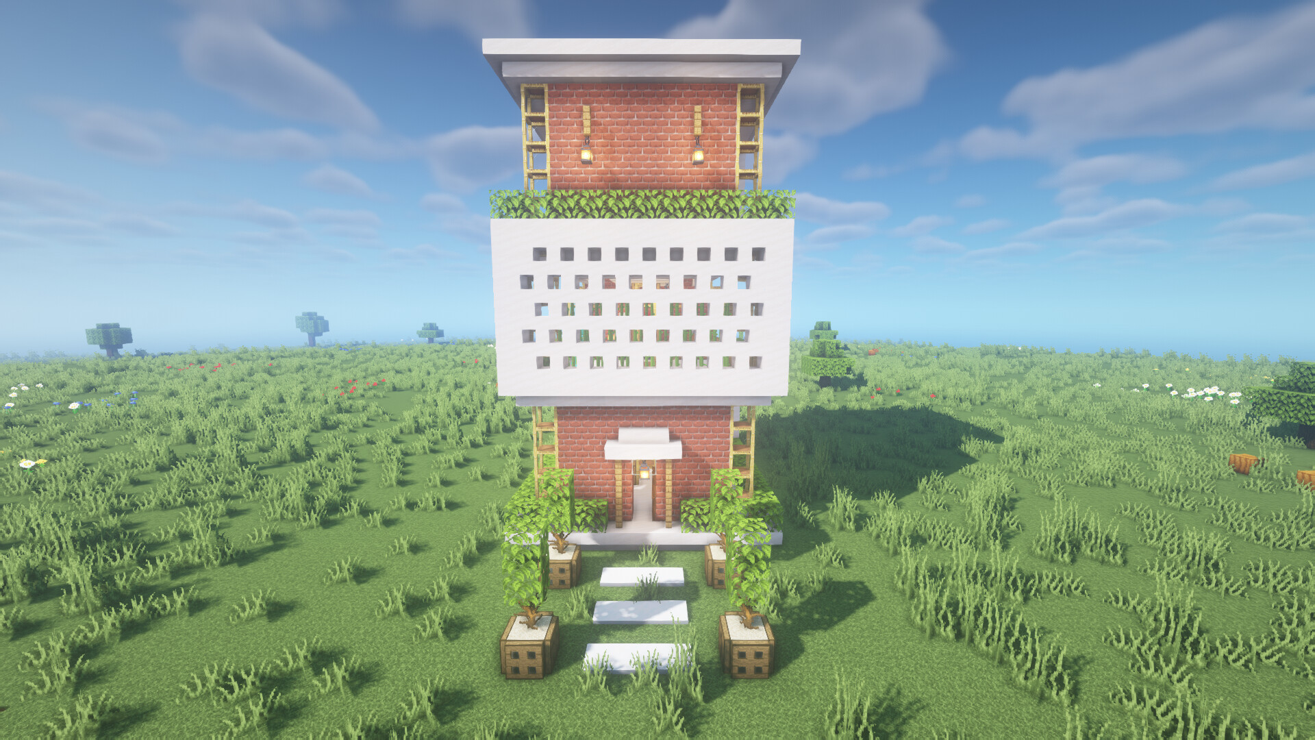 Minecraft Small Modern Mansion Minecraft Map