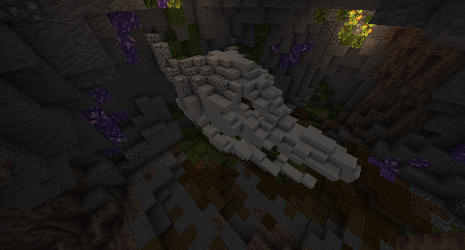 Fallen Dragon Cave Minecraft Map