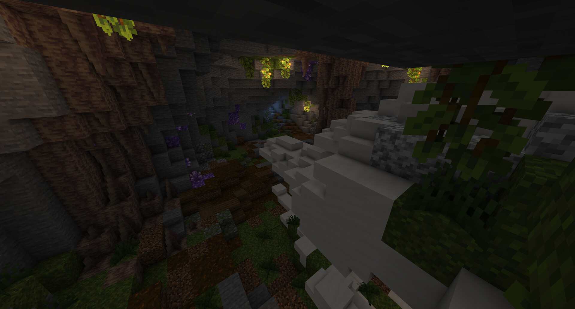 Fallen Dragon Cave Minecraft Map
