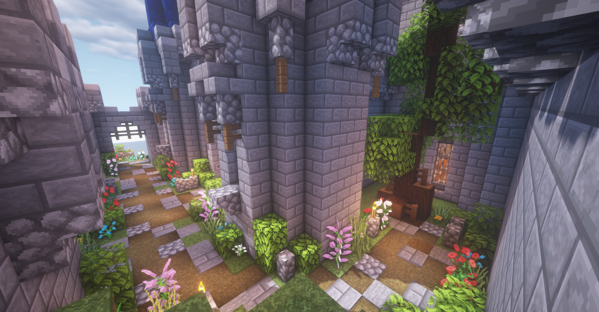 Island Fantasy Castle Minecraft Map