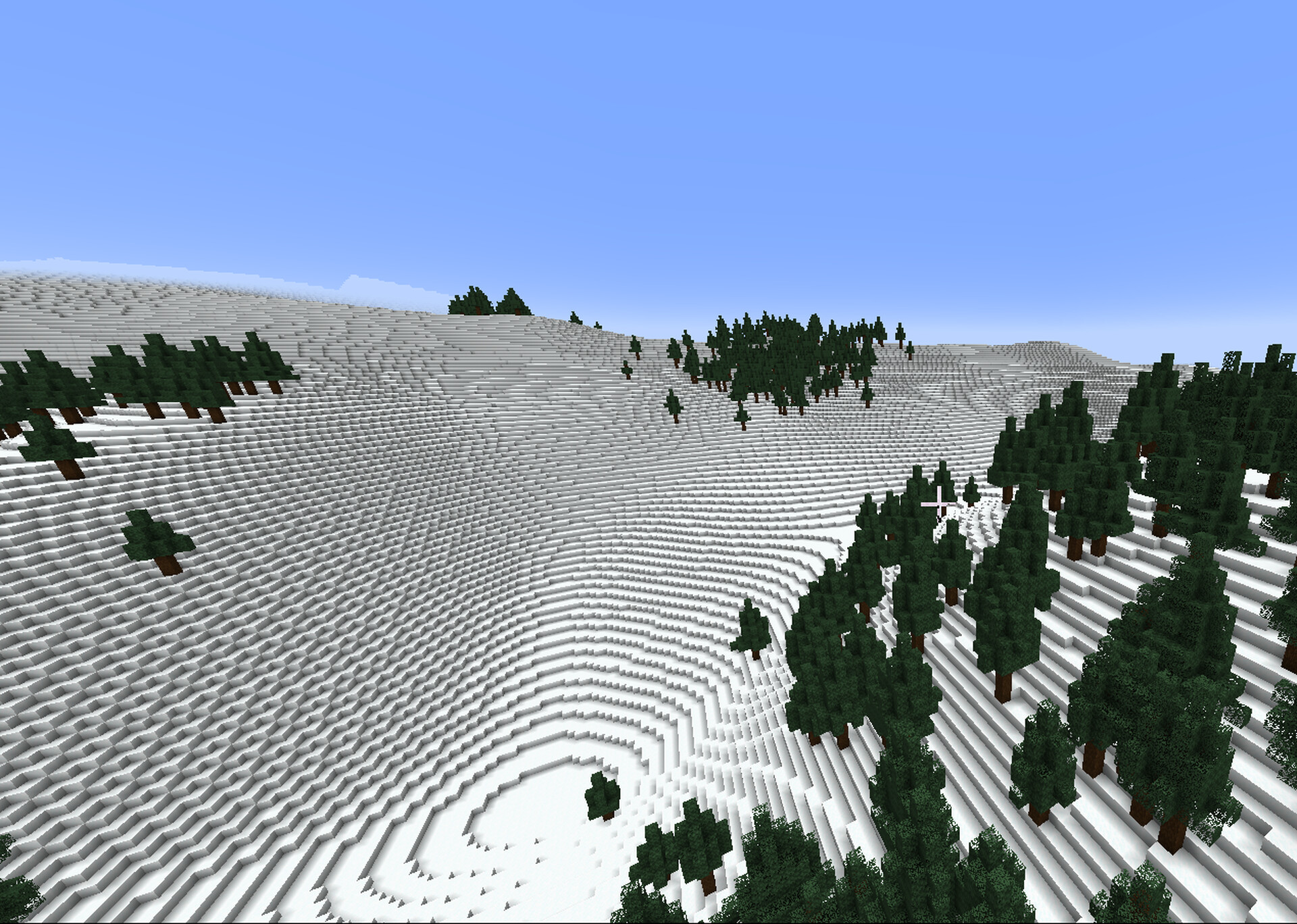 Simple Mountains Minecraft Map