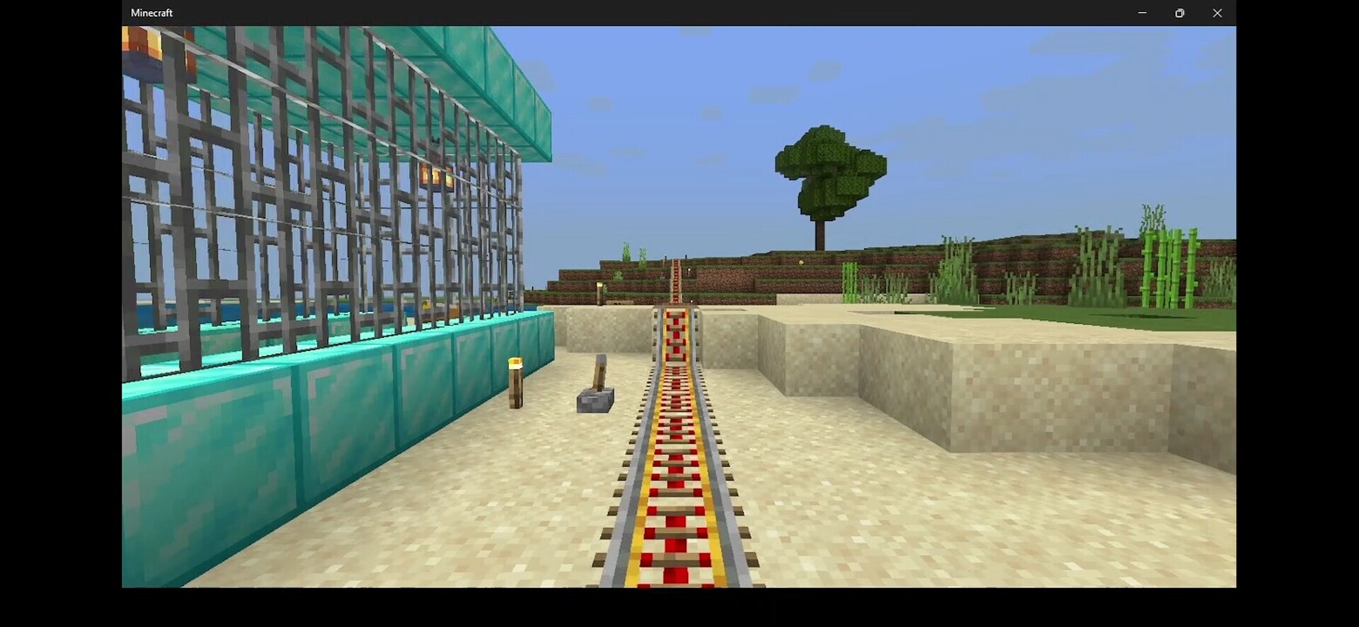 Los rieles mas grandes parte 2 Minecraft Map