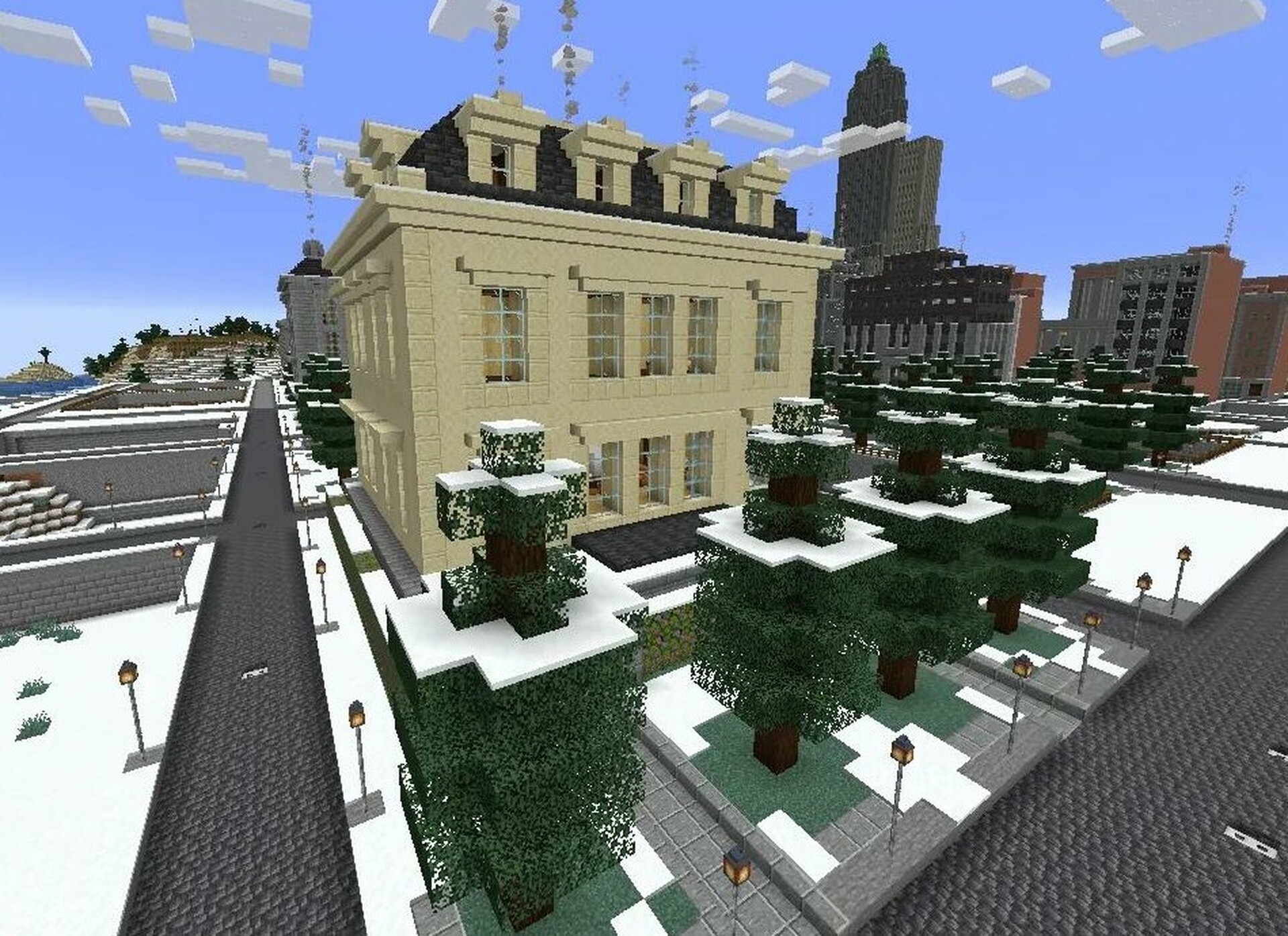 Urban Mansion Minecraft Map