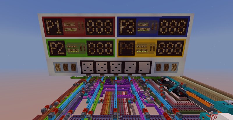 Redstone Yahtzee Machine Minecraft Map