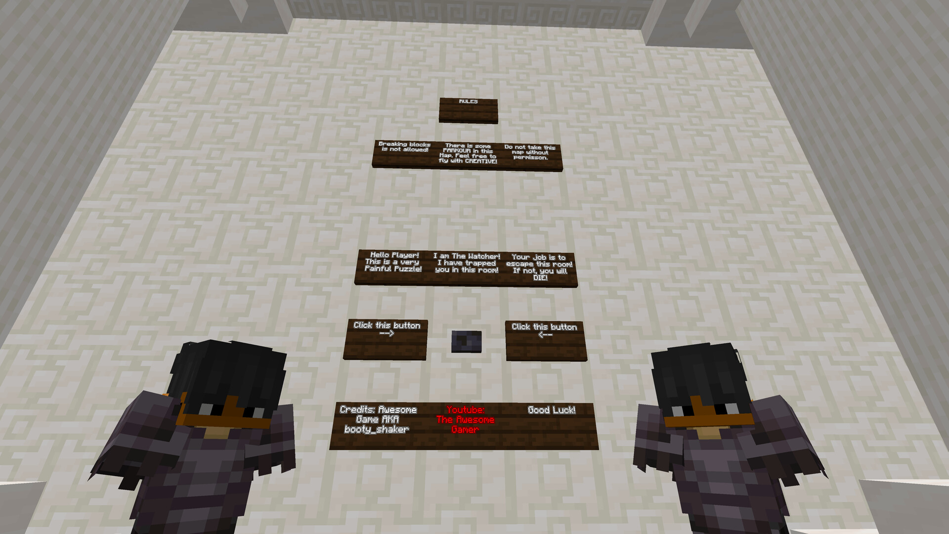 Painful Puzzle! Minecraft Map