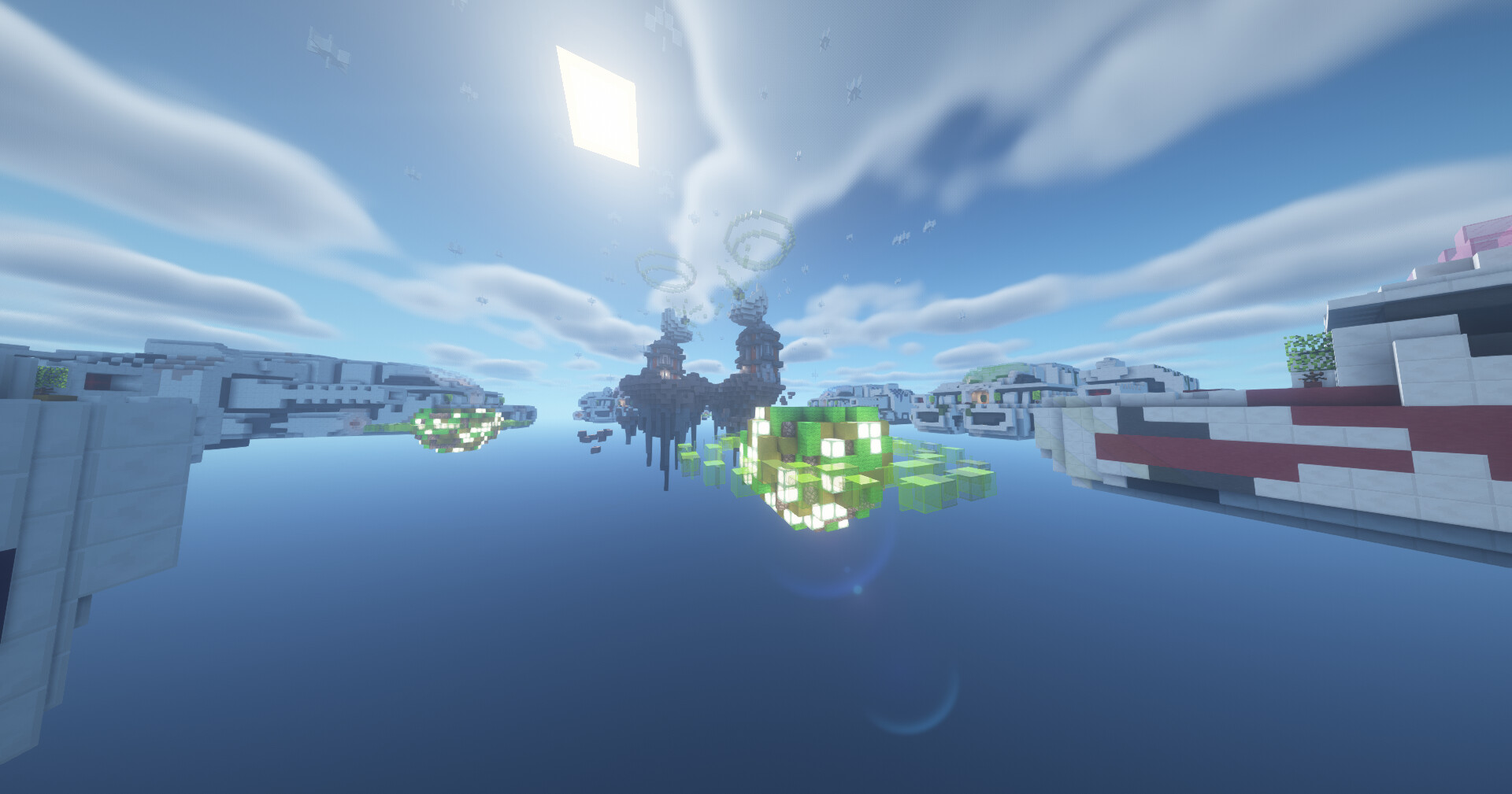 ⭐ EXCLUSIVE ⭐ Qool Space BedWars - AliensBuilds 🚀 Minecraft Map