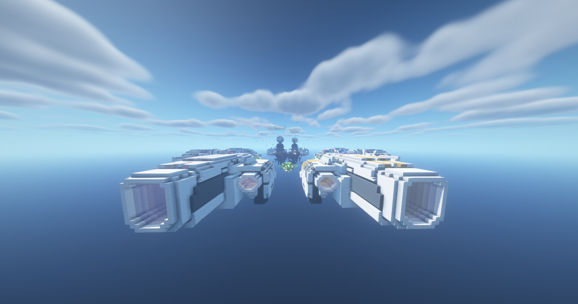 ⭐ EXCLUSIVE ⭐ Qool Space BedWars - AliensBuilds 🚀 Minecraft Map