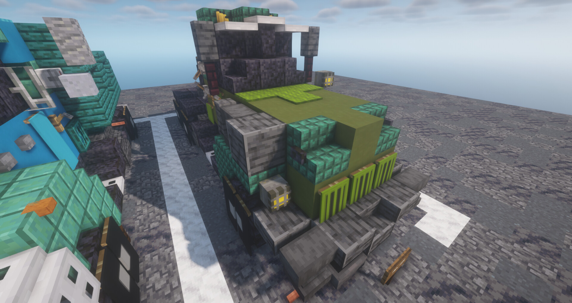 BloxiFroxee's russian popular trucks pack Minecraft Map