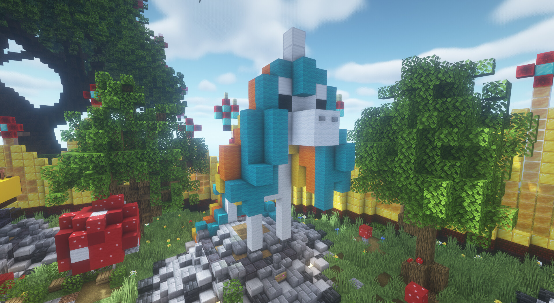 NEW Contests Build World (Showcase Aug. 2022) No download. Minecraft Map