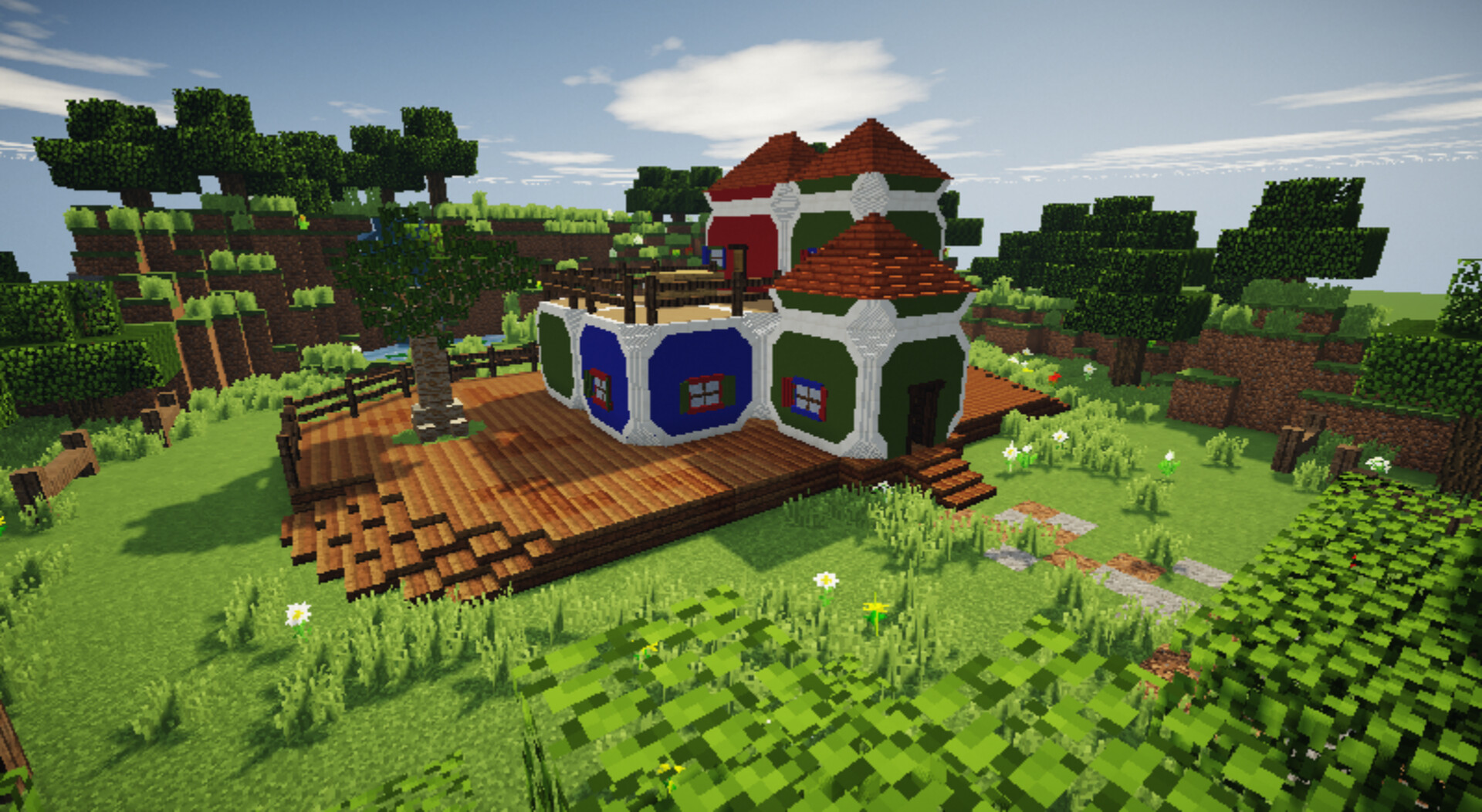 Zelda breath of the wild house: Tarrey Town house Minecraft Map