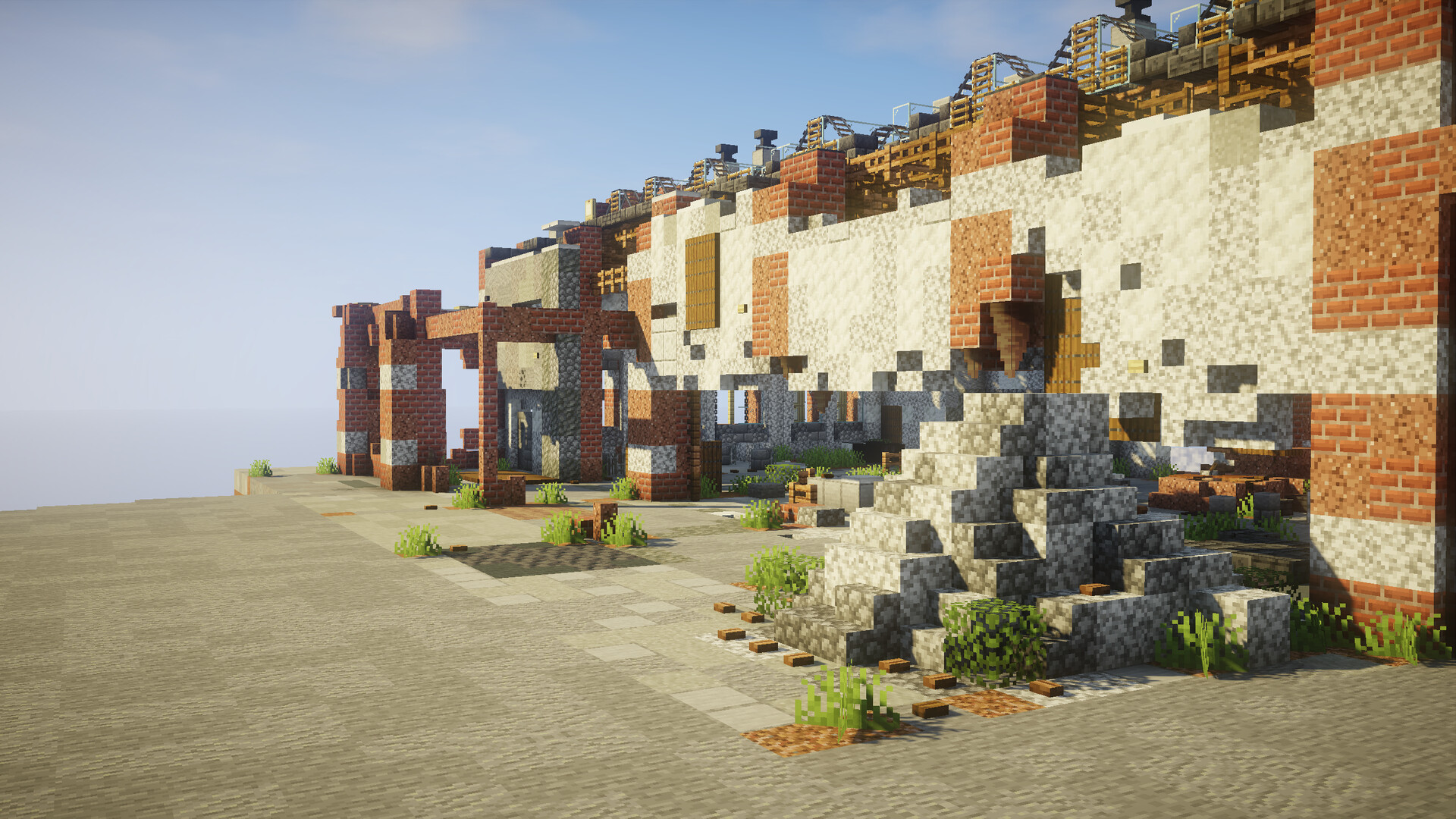 Abandoned factory early 1900's Minecraft Map