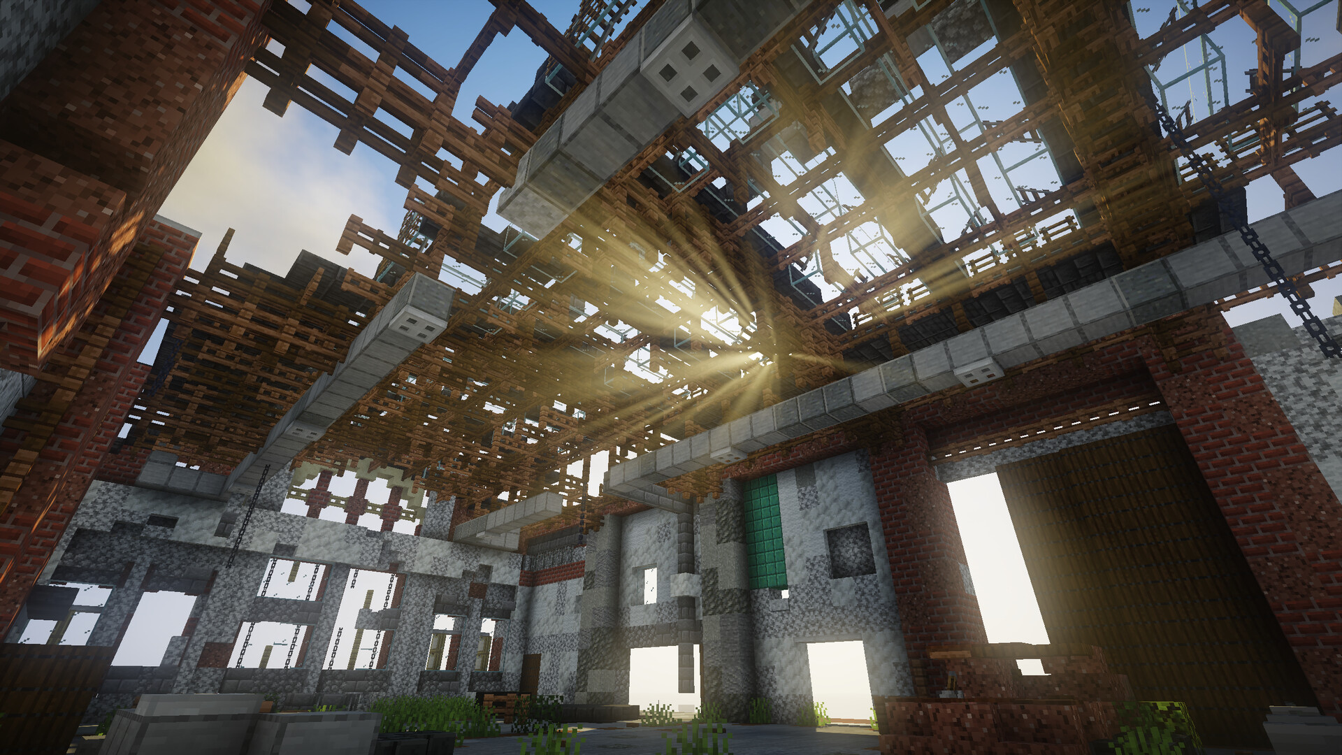 Abandoned factory early 1900's Minecraft Map