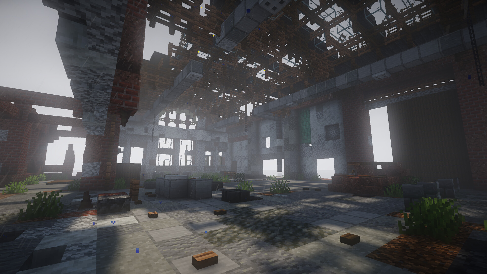 Abandoned factory early 1900's Minecraft Map