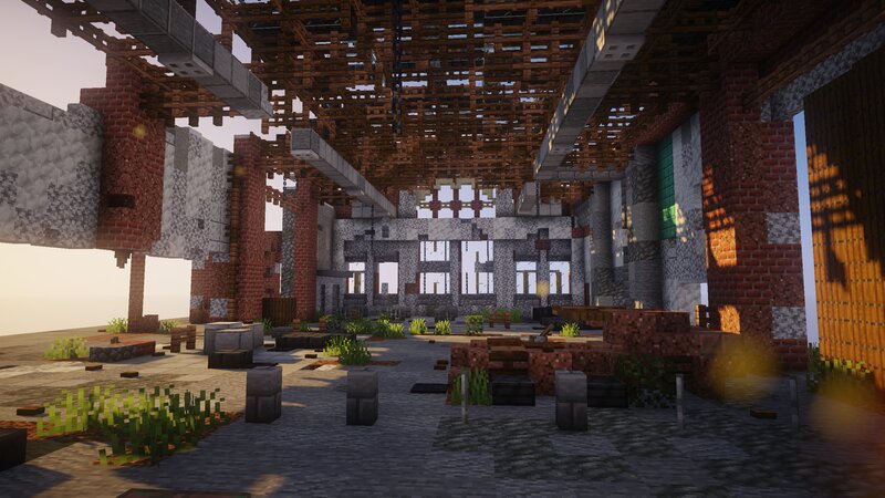 Abandoned factory early 1900's Minecraft Map