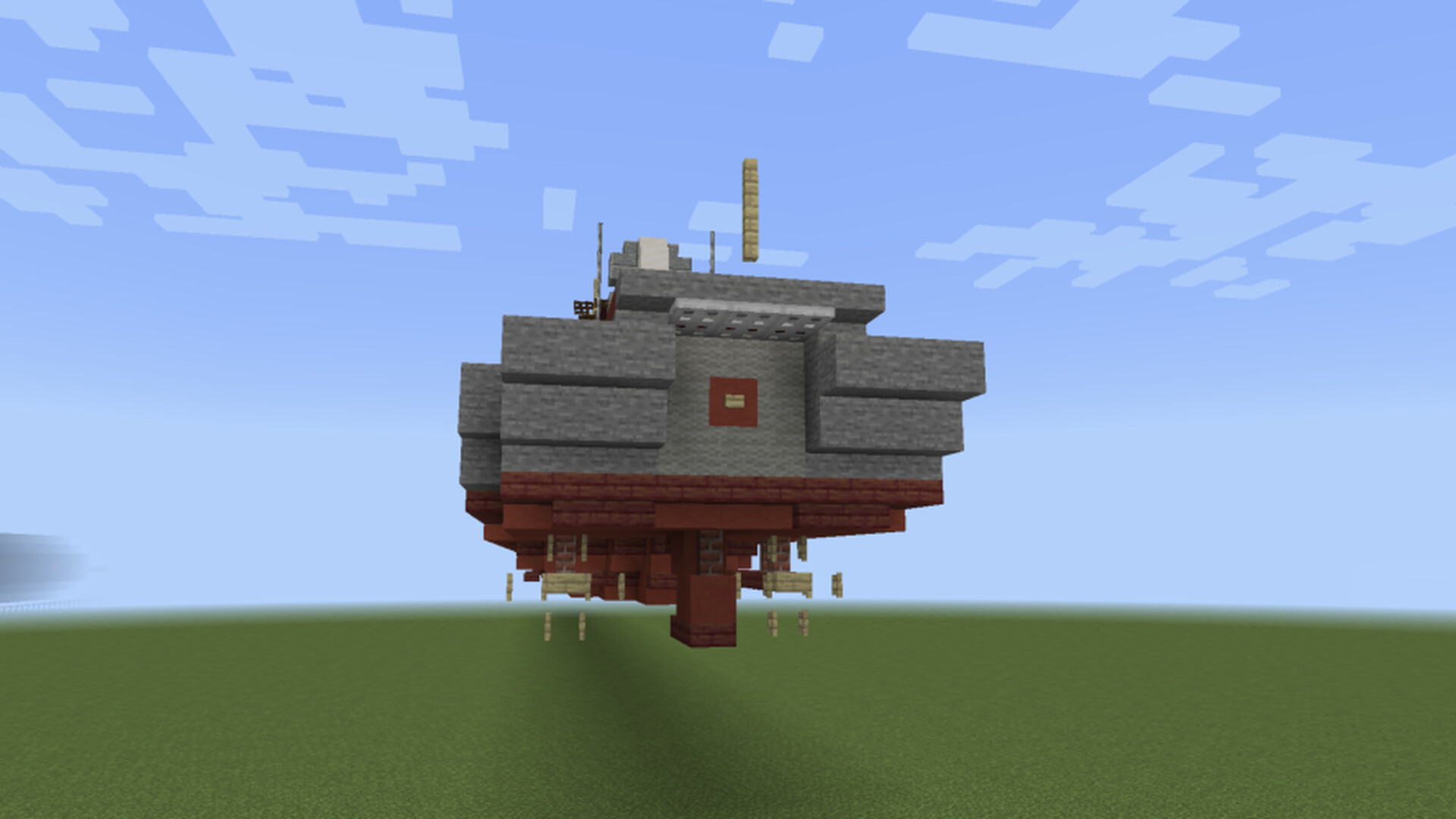 1:2 scale Project 1164 Slava (Moskva) Minecraft Map