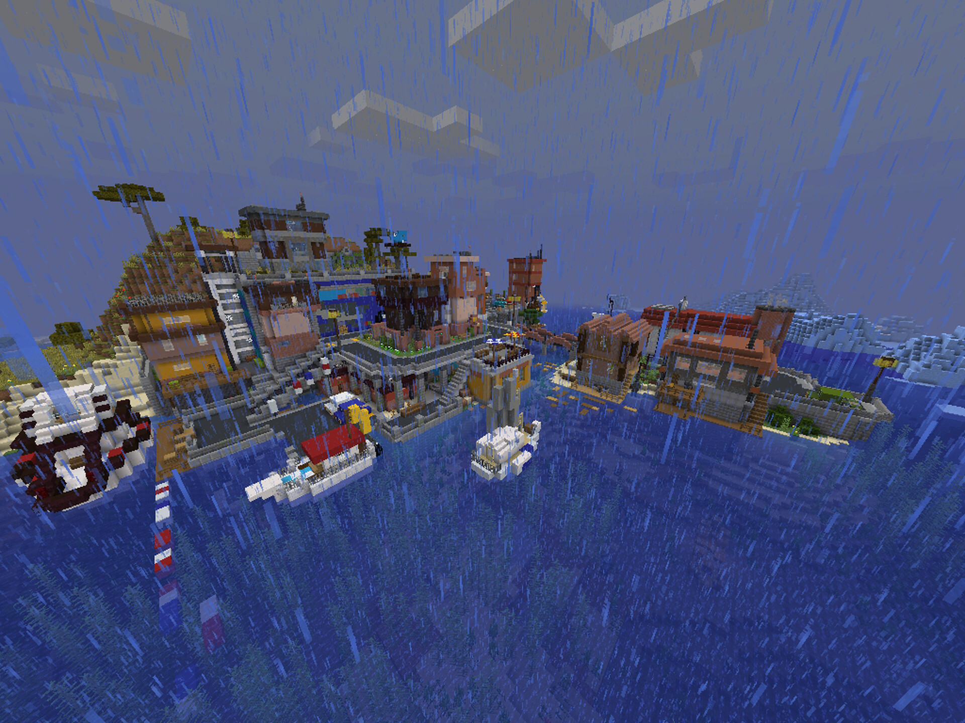 Seaside Town Minecraft Map
