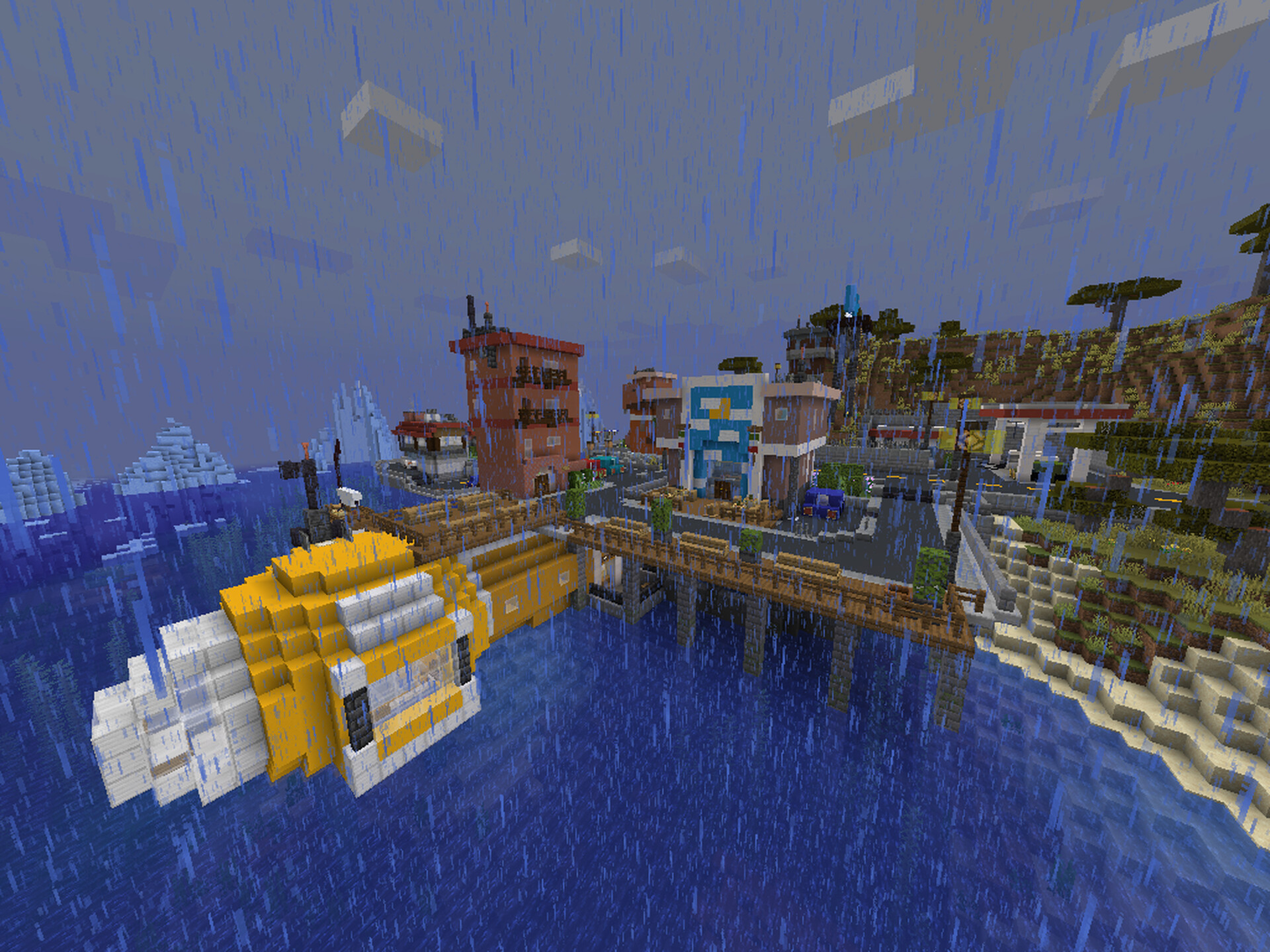 Seaside Town Minecraft Map