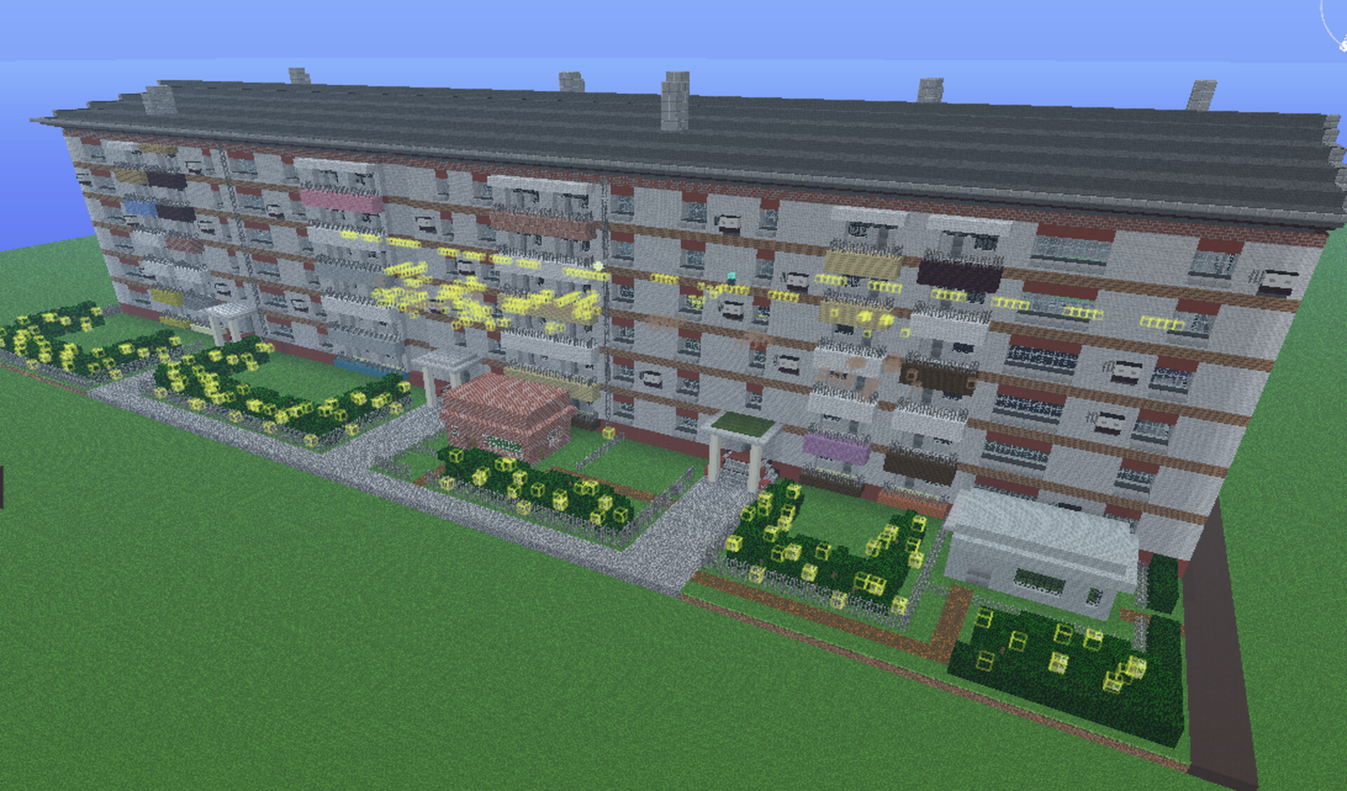 Comercial Residence Apartments Type 3 by Anderbest Minecraft Map