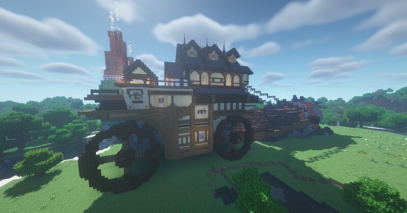 Big wagon house (World Download) Minecraft Map