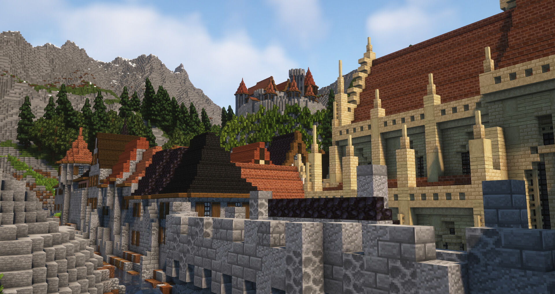 Medieval town of Thanweiler [Alenvins Project] Minecraft Map