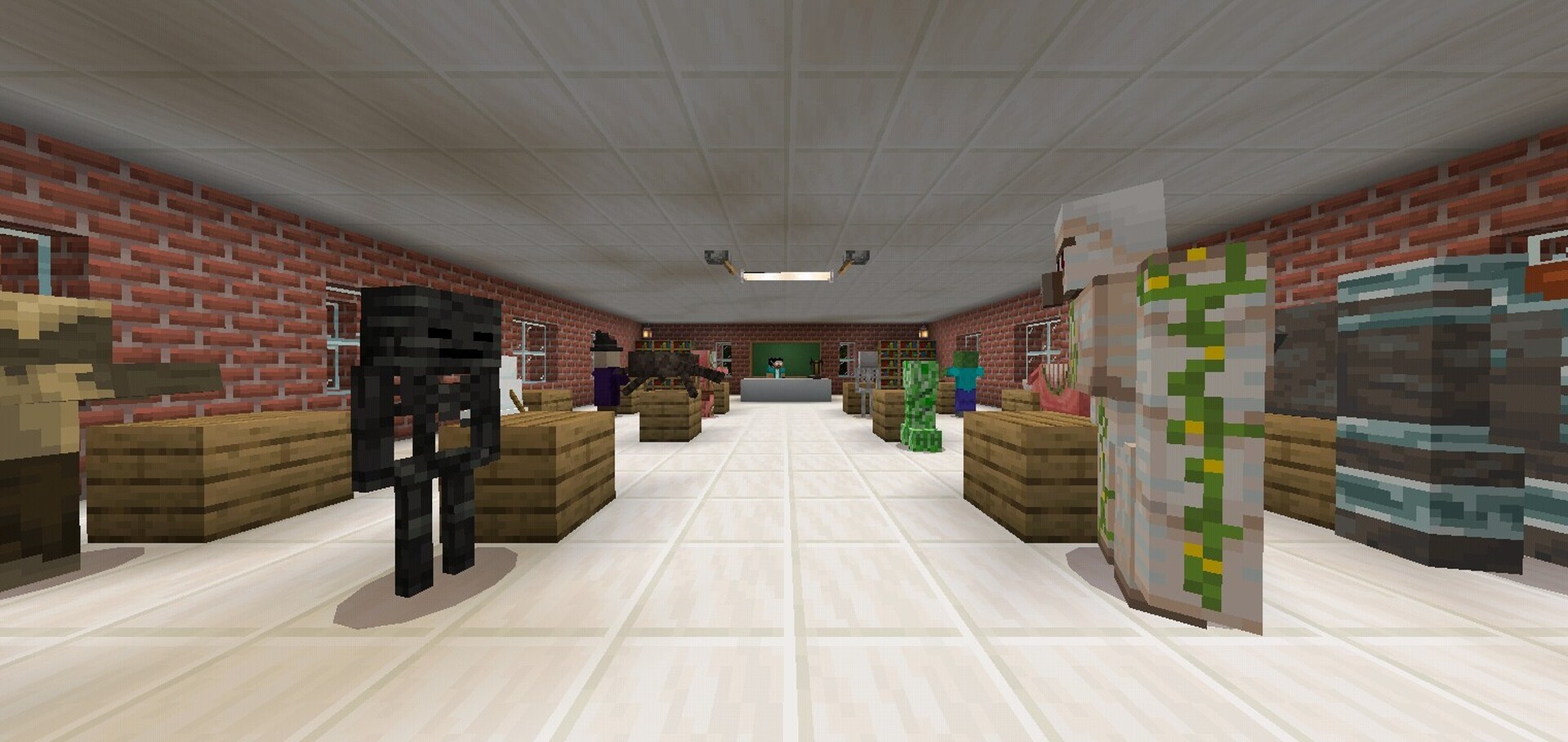 Monster School Map Minecraft Map