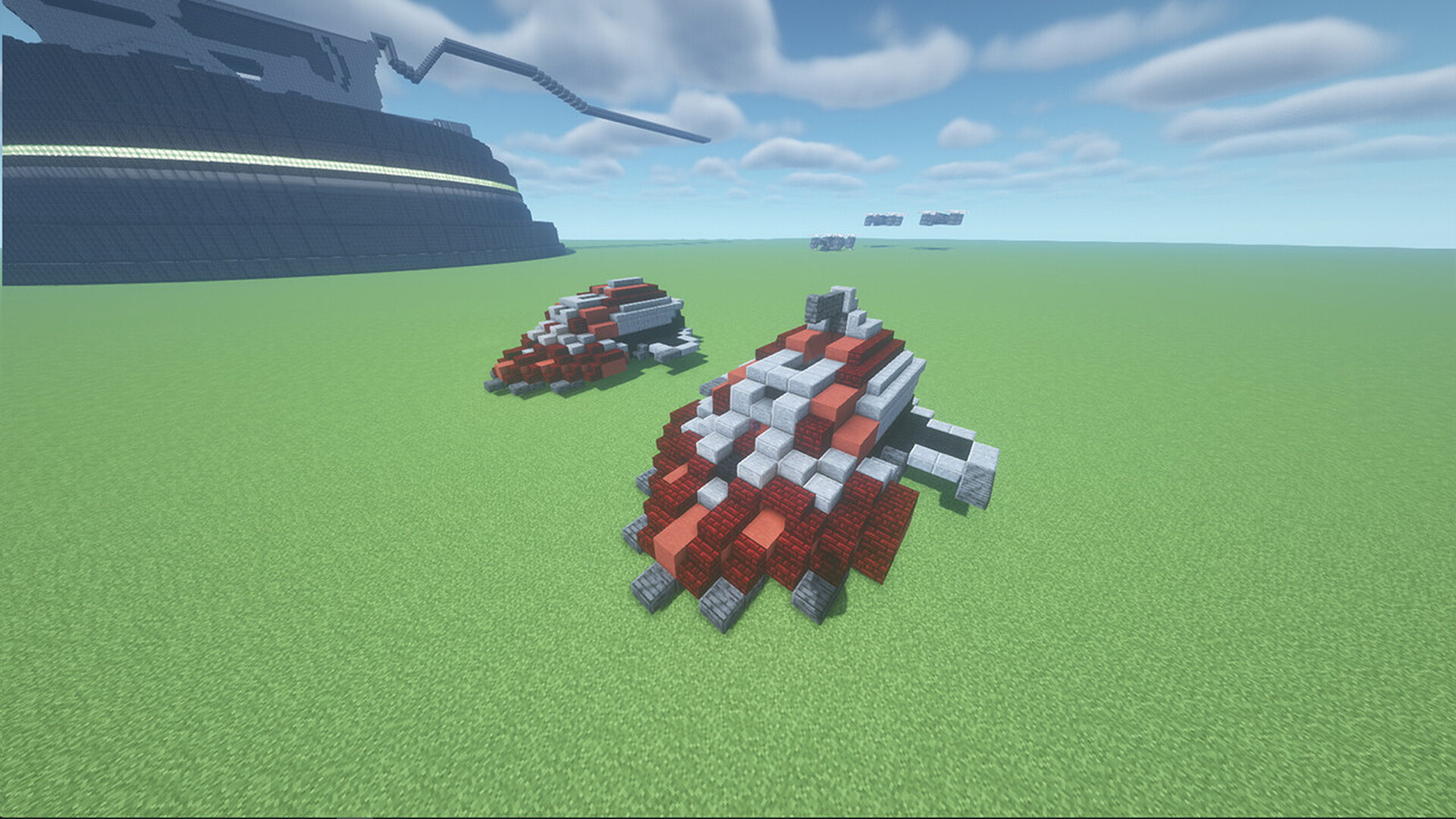 Banished Wraith Vehicle Halo Infinite + Schematic Minecraft Map