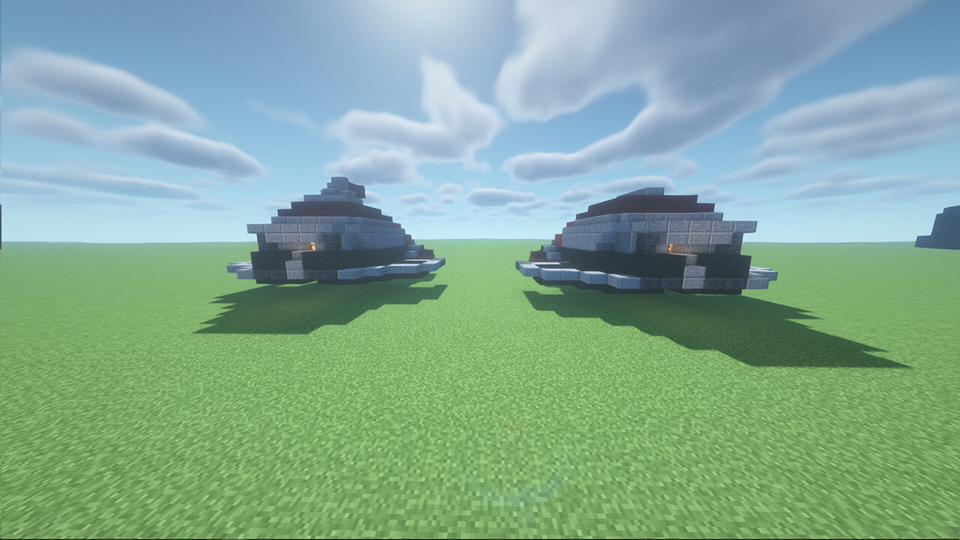 Banished Wraith Vehicle Halo Infinite + Schematic Minecraft Map