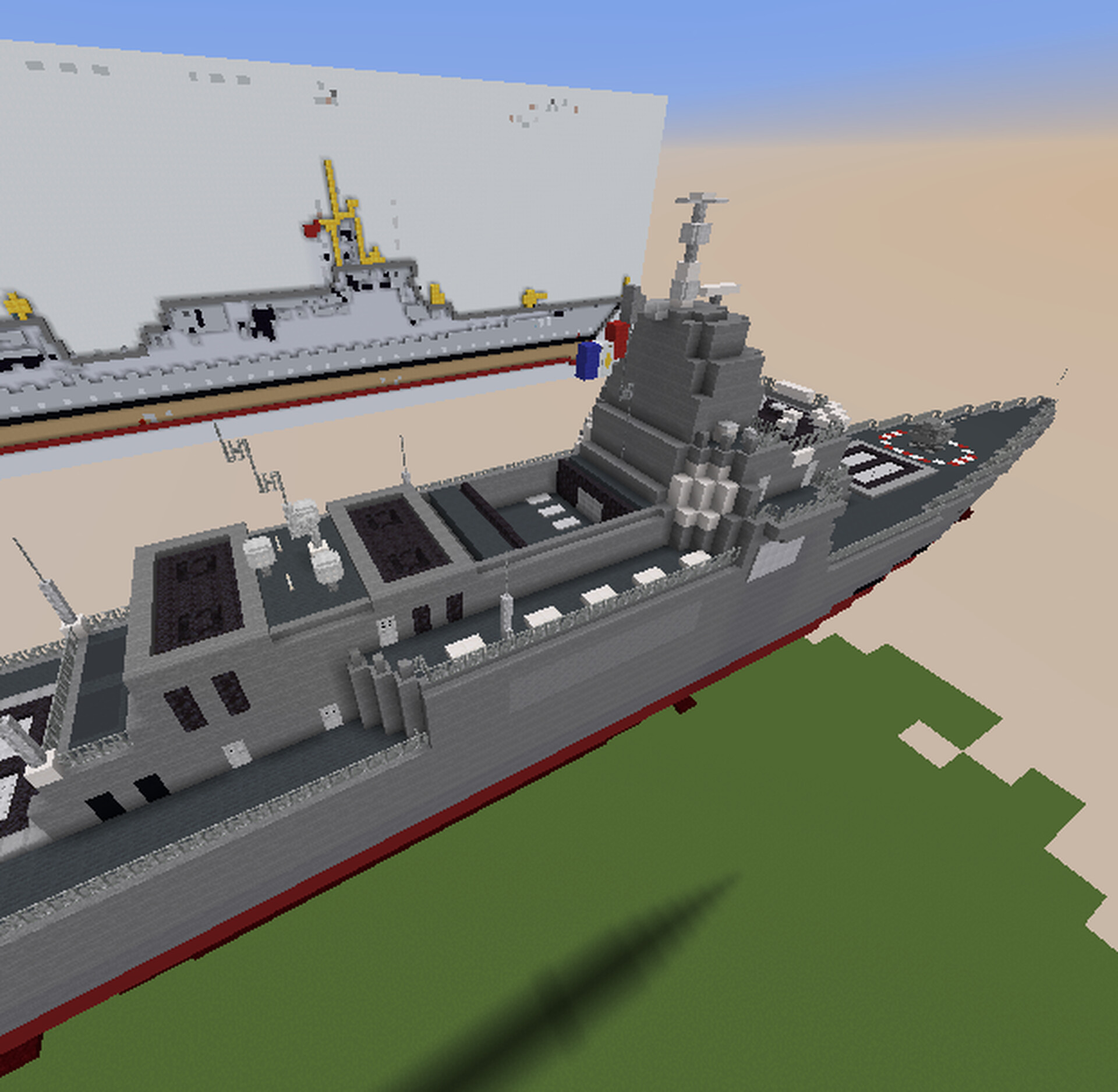 Mounsand Navy Yuhang-class Destroyer (based on Type 055 Destroyer (NATO ...