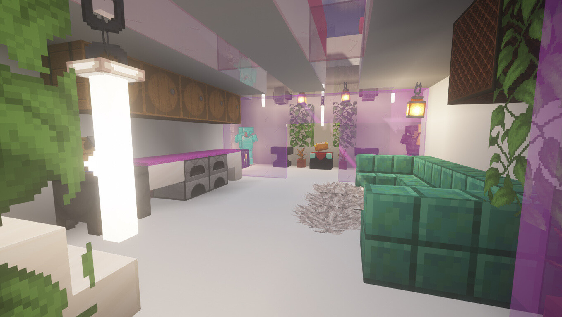 Axolotl House (Java & Bedrock) Minecraft Map