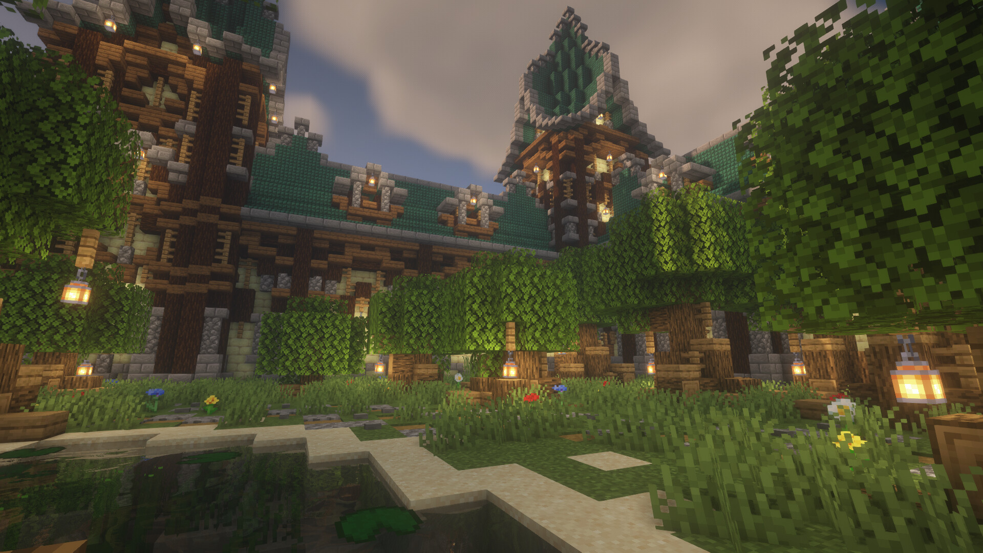 Elven castle Minecraft Map