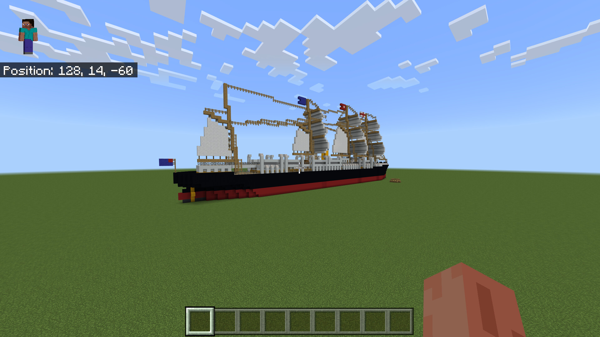 SS Atlantic (1871) 1:1 Minecraft Map