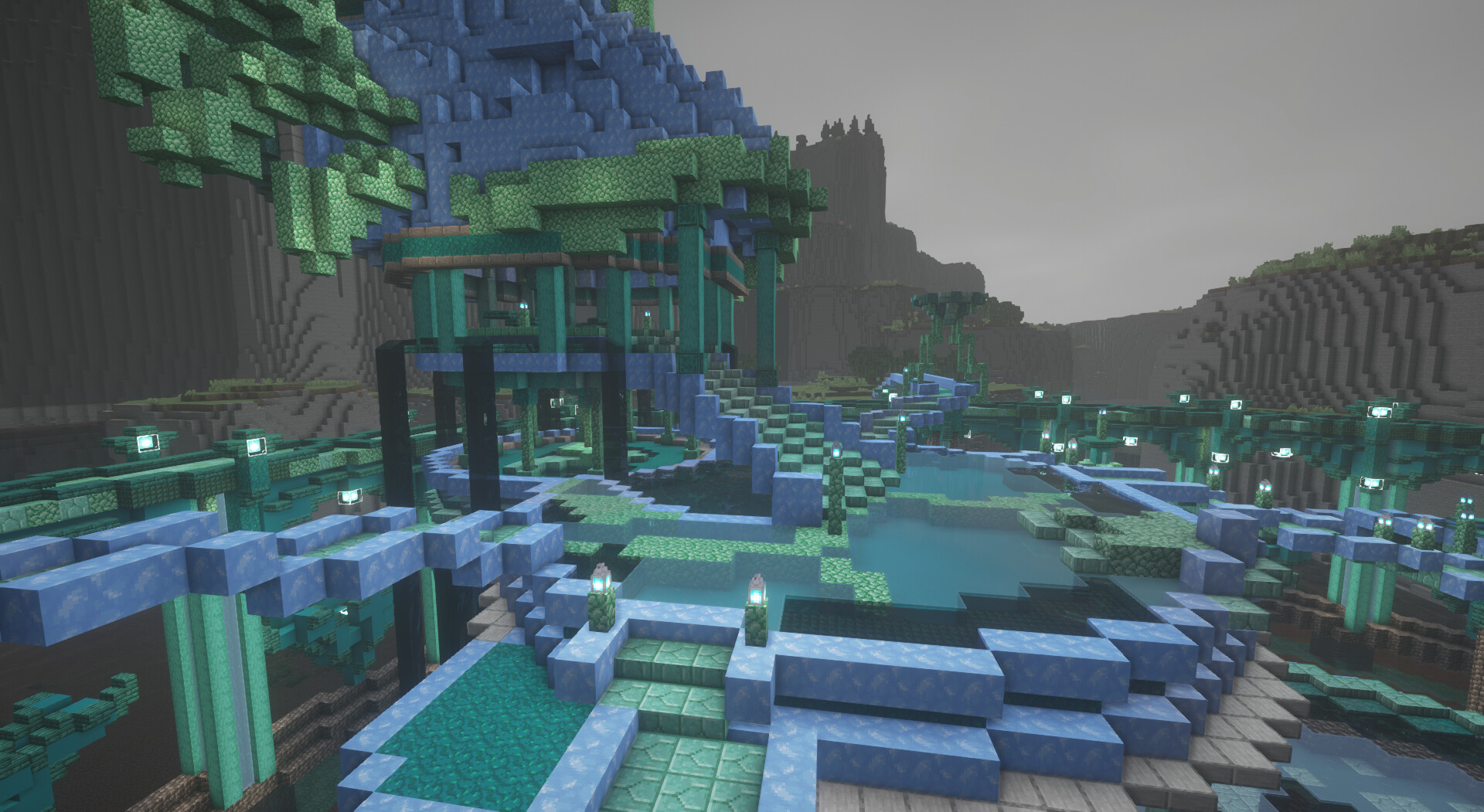 Zora's Domain Replica Minecraft Map