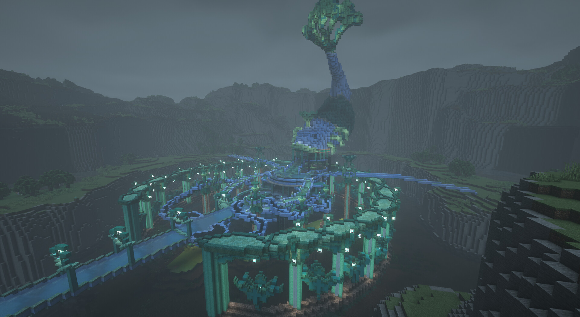 Zora's Domain Replica Minecraft Map