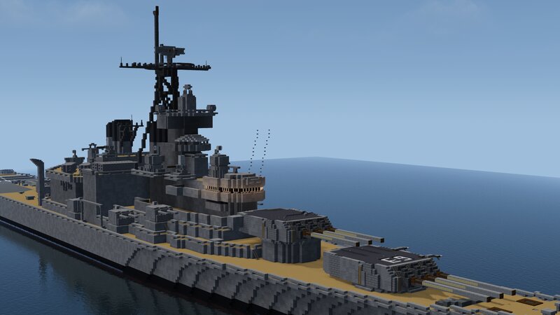 USS Missouri (BB-63) cold war era Minecraft Map