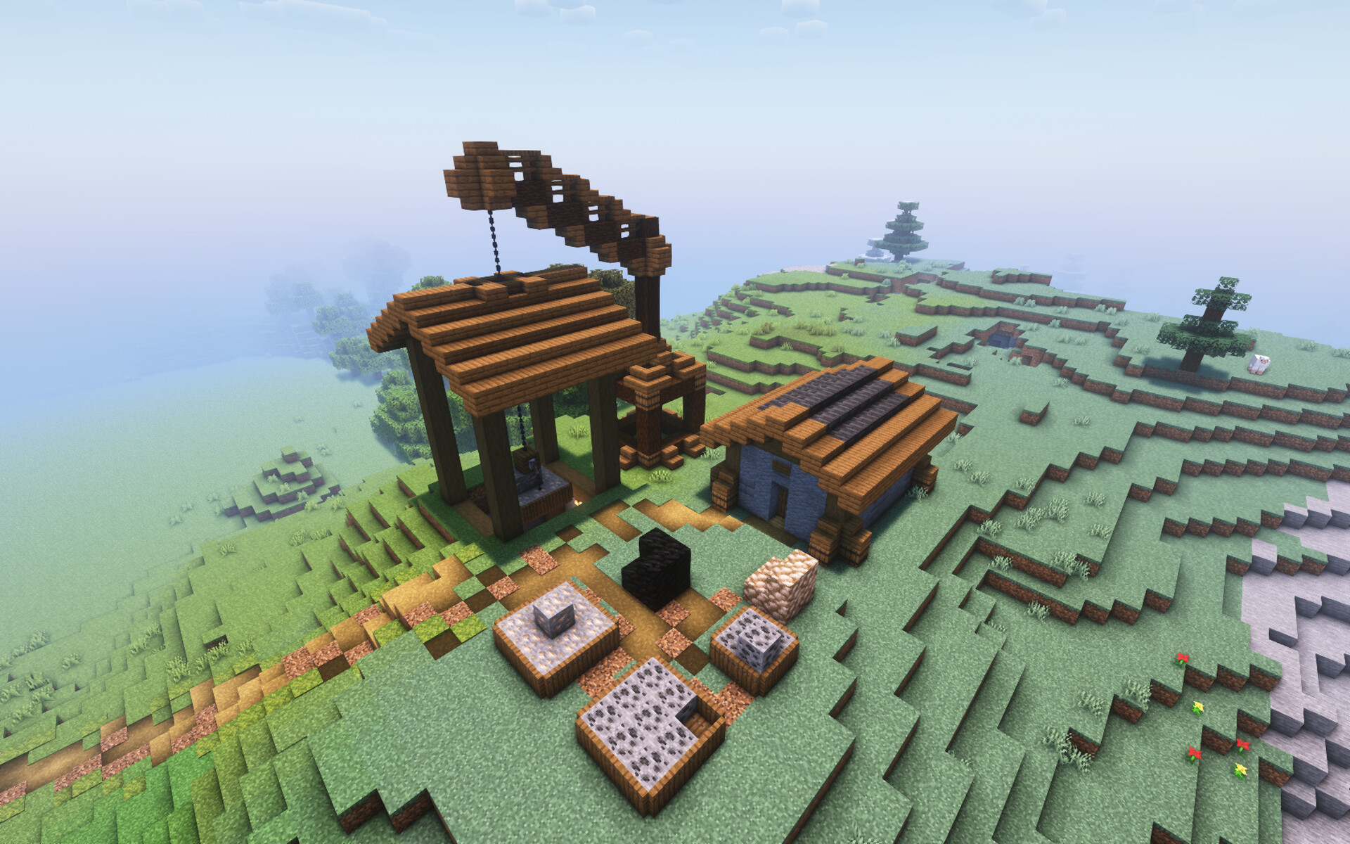 Mine with Crane By MrakXD Minecraft Map